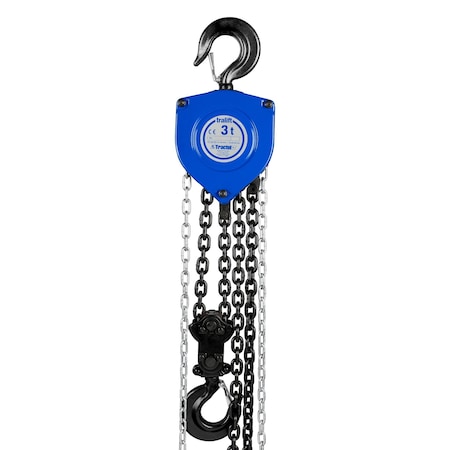 Tractel Tralift Manual Chain Hoist, 6,000 lb. (3 Ton) Load Capacity, 40 ...