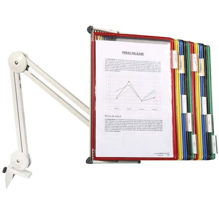 Tarifold Partition Wall Unit, 20 Pockets, 40 Views DA92 | Zoro