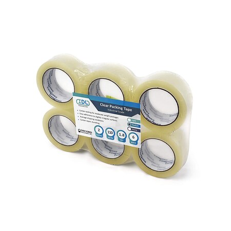 Concord Packing Tape Concord Packaging Tape, 2"x110 Yd., 1.8 mil, PK36 ...