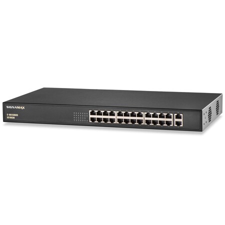 Signamax Connectivity C-100 16 Port Gigabit Switch with 2 SFPP FO ...