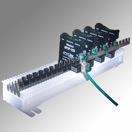 Itw Linx MODULAR SURGE PROTECTOR RM12-CAT6-75-POE | Zoro