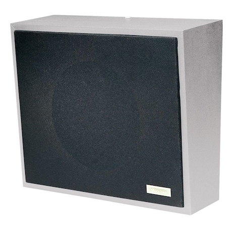Valcom Talkback Wall Speaker - White V-1061-WH | Zoro