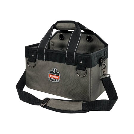 Arsenal By Ergodyne Tool Bag, Gray, Polyester 5844S | Zoro