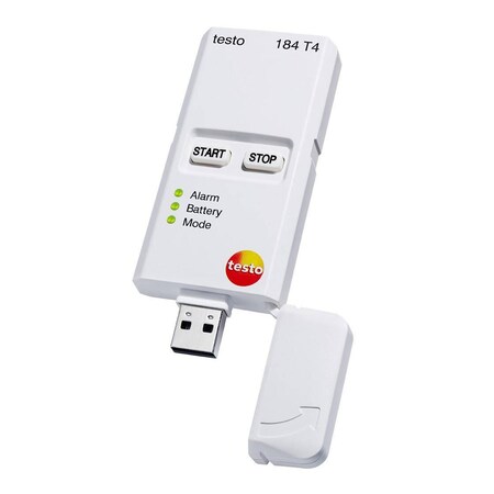 Testo Testo 184 T4, Cryogenic temperature USB transport data logger ...