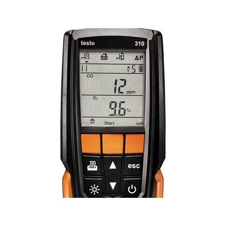 Testo Testo 310, Residential combustion analyzer kit 0563 3100 01 | Zoro