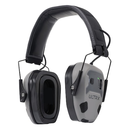 Ultrx Bionic Fuse Bluetooth Electronic Earmuff, Cement Gray 4144 | Zoro