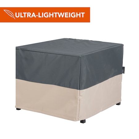 Modern Leisure Renaissance Square Fire Pit Table Cover, 42 in. Square x ...