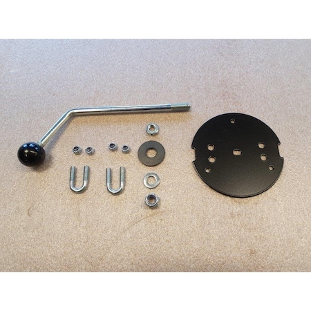 Lev-Co 6.3"diameter damper c/w handle , air-tight seal and Powder ...