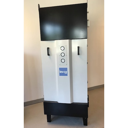 Lev-Co 600-1000 CFM Mist collector c/w self draining filter system ...