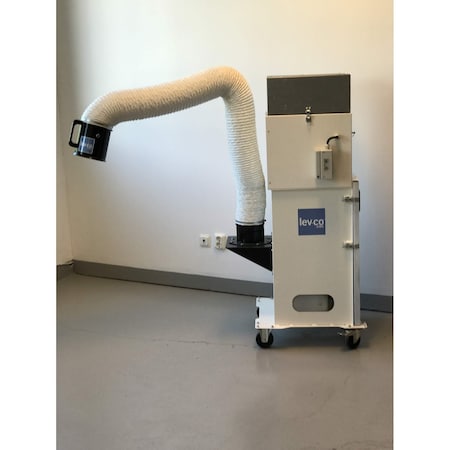 Lev-Co 350-700 CFM portable mist collector c/w self draining filter ...