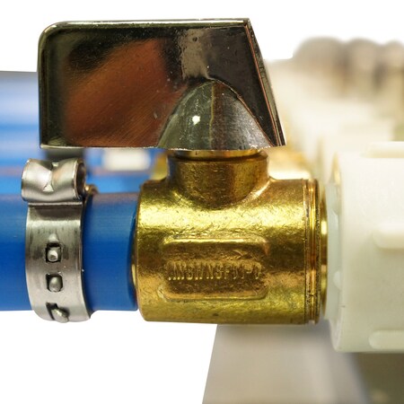 Apollo 24-Port PEX Manifold with 1/2 in. Brass Ball Valves 6907924CP | Zoro