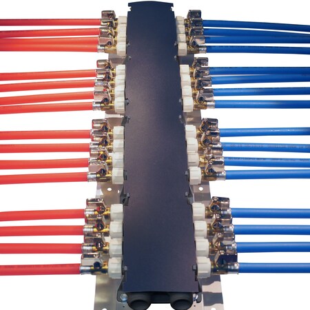 Apollo 32-Port PEX Manifold with 1/2 in. Brass Ball Valves 6907932CP | Zoro
