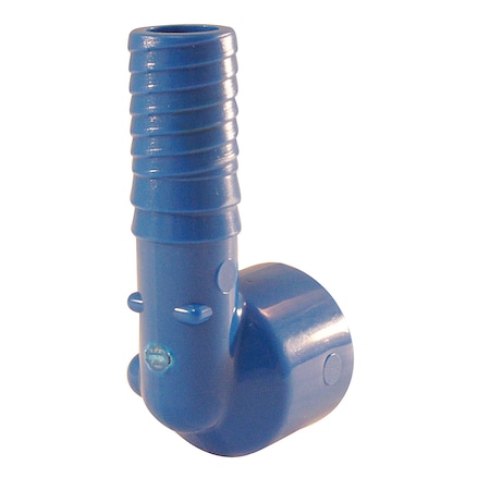 Apollo 1/2 in. Polypropylene Blue Twister Insert 90-Degree x FPT Elbow ...