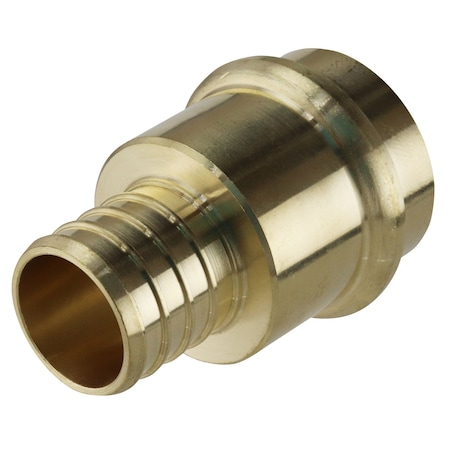 Apollo 1 in. Brass PEX Barb x 1 in. Press Adapter APXPR11 | Zoro