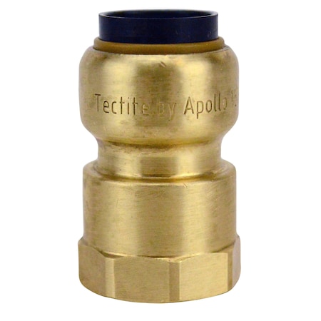 Apollo 1/2 in. Brass Push-to-Connect x Female Pipe Thread Adapter ...