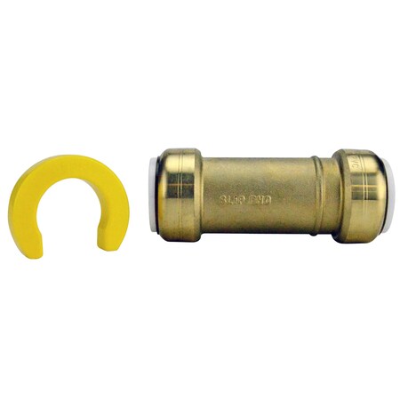 Apollo 1 in. Brass Push-to-Connect PVC Slip Repair Coupling FSBIPSC1SL ...