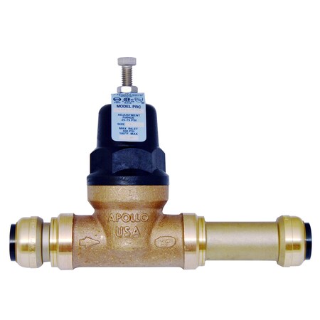 Apollo 3/4 in. Bronze 36ELF Slip Push-to-Connect Water Pressure ...