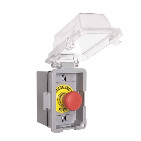 The Outdoor Plus Emergency Stop Button 110V OPT-ESTOP | Zoro