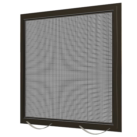 Ritescreen 35 in W x 28 in H Awning Window Screen, CA3, Charcoal ...