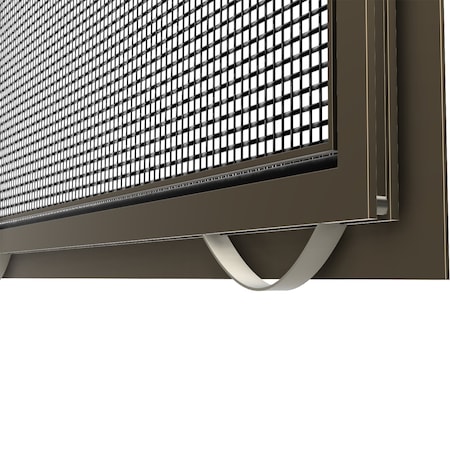 Ritescreen 26 in W x 27 in H Casement Window Screen, CA5, Aluminum Mesh ...