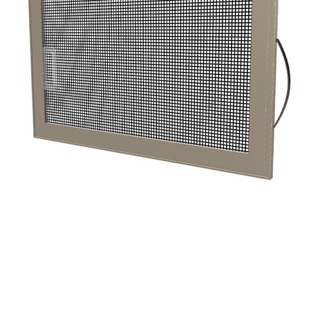 Ritescreen 26 in W x 15 in H Double-Hung Window Screen, DH8, Aluminum ...