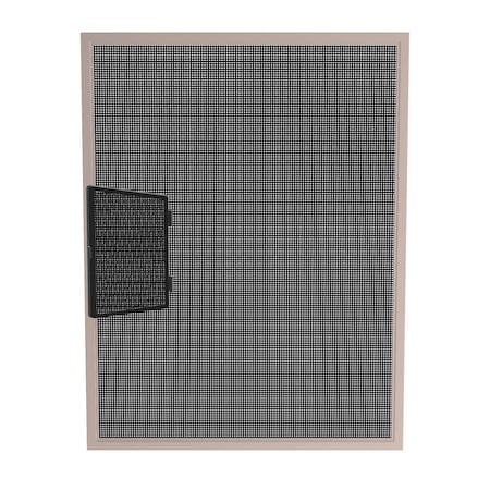 Ritescreen 39 in. W x 46 in. H Wicket Window Screen, WK1L, Standard ...