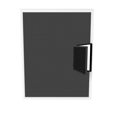 Ritescreen 18 in. W x 67 in. H Wicket Window Screen, WK1R, Standard ...
