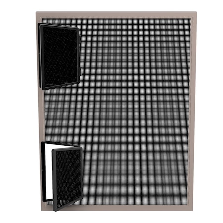 Ritescreen 38 in. W x 24 in. H Wicket Window Screen, WK2L, Standard ...