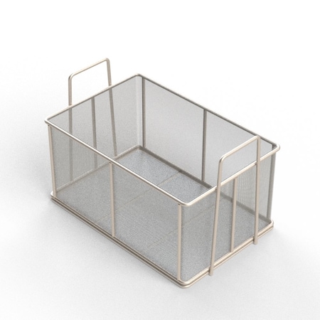 Anysizebasket Rectangular Wire Mesh Basket: 18Lx12Wx9H, 304 SS, 5/16 ...