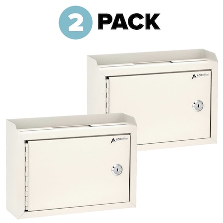 Adiroffice Wall Mountable Medium Size Steel Multi-Purpose Suggestion ...