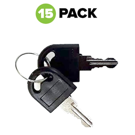 Alpine Industries ALP480-KEY Dispenser Key - 15 Keys ALP480-KEY-15pk | Zoro