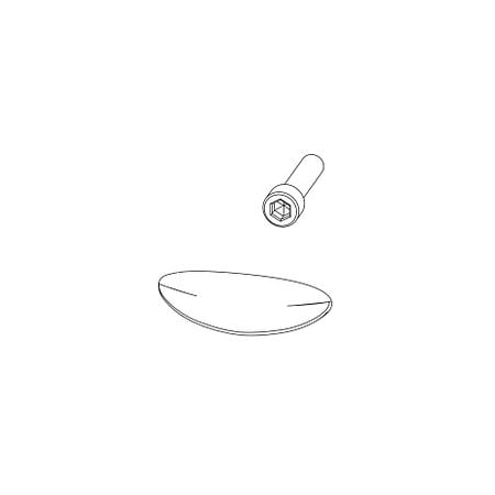 Moen Plug Button Kit For 7600 Series Kitchen Faucets 100109 | Zoro