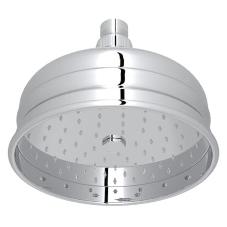 Rohl Shower Head, Polished Nickel, Wall 1027/8PN | Zoro