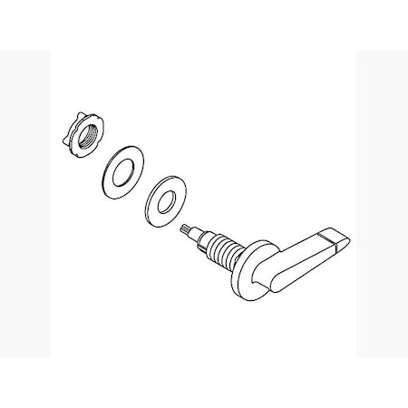 Kohler Trip Lever Kit 1208884-CP | Zoro