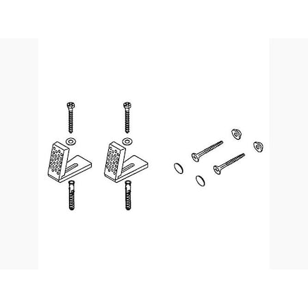 Kohler Floor Mounting Kit Assembly 1081365-0 | Zoro