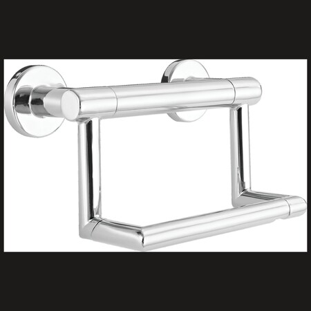 Delta BathSafety Contemporary Tissue Holder with Assist Bar 41550 | Zoro
