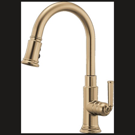 Brizo Rook Pull-Down Faucet 63074LF-GL | Zoro