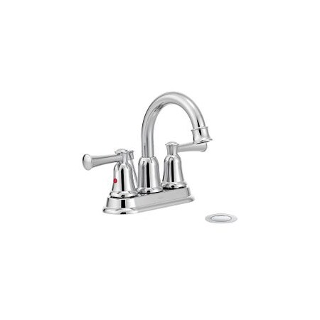Moen Chrome Two-Handle High Arc Bathroom Faucet 41217 | Zoro