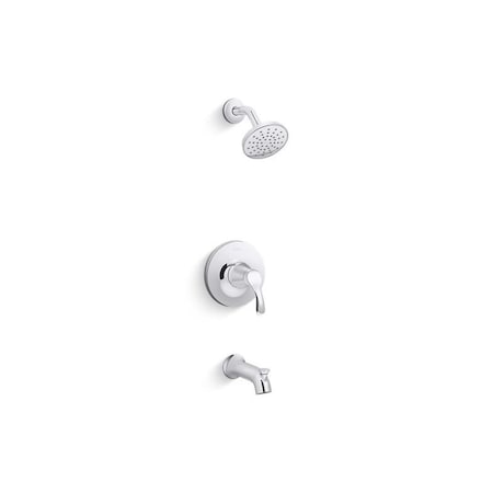 Kohler Simplice 1H P/B B&S Fct Trim TS27391-4G-CP | Zoro