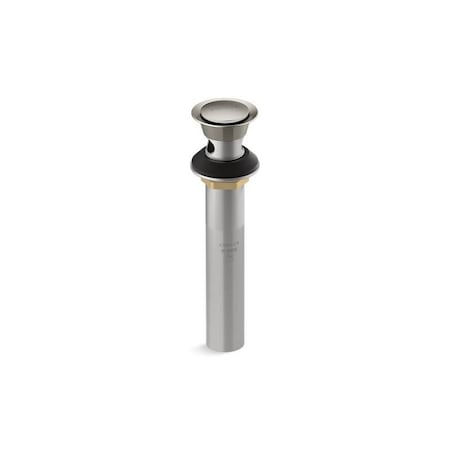Kohler Clicker Drain With Overflow 25322-BN | Zoro