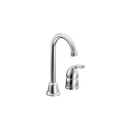 Moen Chrome One-Handle Bar Faucet 4904 | Zoro
