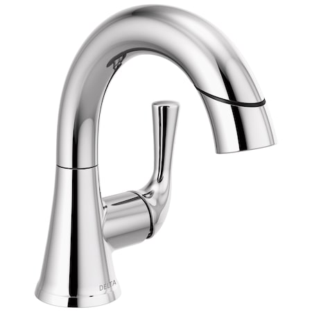 Delta Kayra Single Handle Pull-Down Bathroom Faucet 533LF-PDMPU | Zoro