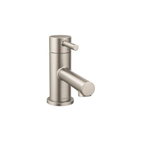 Moen Align One-Handle Bathroom Faucet in Brushed Nickel 6191BN | Zoro