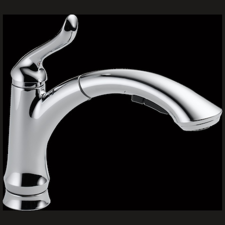 Delta Linden Single Handle Pull-Out Kitchen Faucet 4353-DST | Zoro