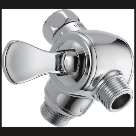 Delta Universal Showering Components 3-Way Shower Arm Diverter for Hand ...