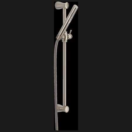 Delta Grail Premium Single-Setting Slide Bar Hand Shower 57085-SS | Zoro