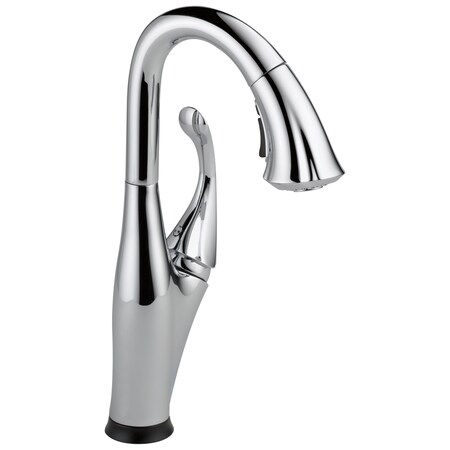 Delta Addison Single Handle Pull-Down Bar/Prep Faucet With Touch2O ...