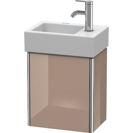 Duravit Xsquare Wall-Mounted Vanity Unit Cappuccino High Gloss ...