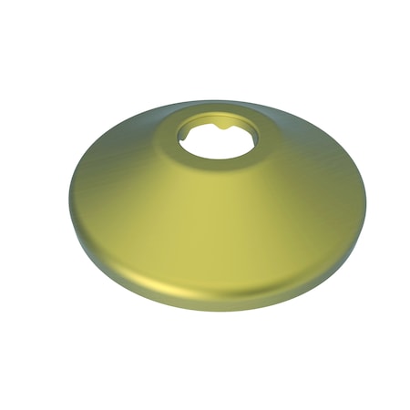 Brasstech Pipe Flange, 5/8" I.D. in Antique Brass 441/06 | Zoro