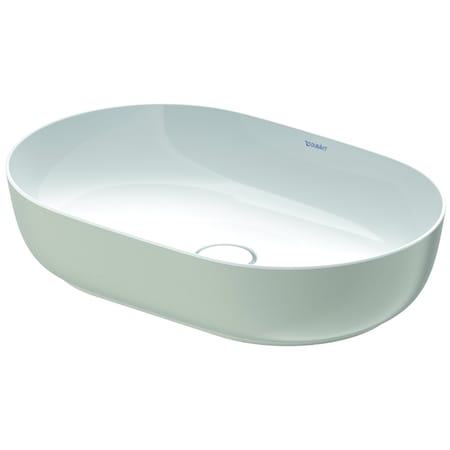Duravit Luv Above-Counter Bathroom Sink 0379602300 Gray Satin Matt ...